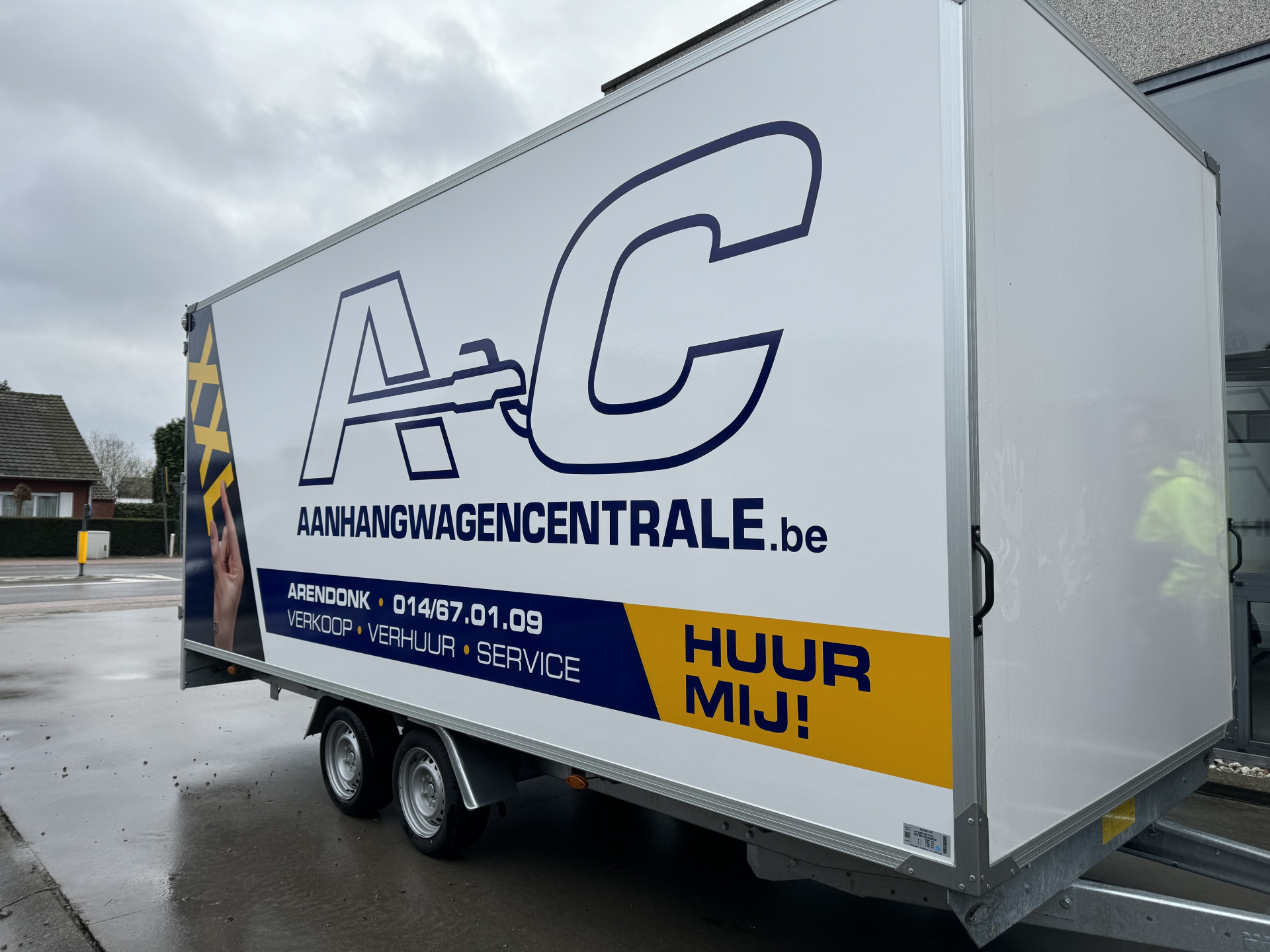 Gesloten Variant trailer 500x199x208 | Aanhangwagencentrale | Arendonk